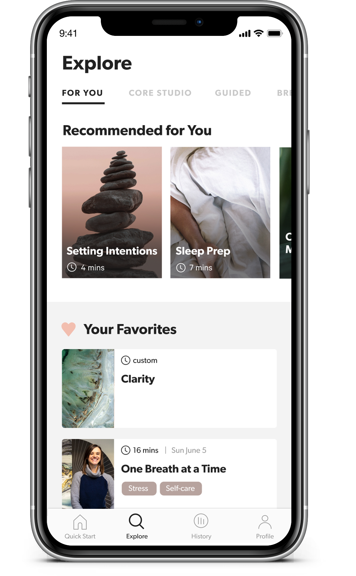 How to Use the Core App and Start Meditating – Hyperice