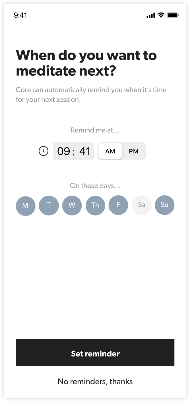 Enable Automated Meditation Reminders – Hyperice